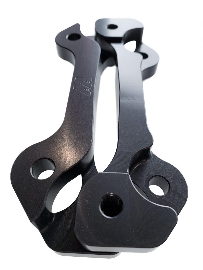 Subaru WRX 02-05 rear FHI 2-pot & Brembo rear brake adapters - AA ...