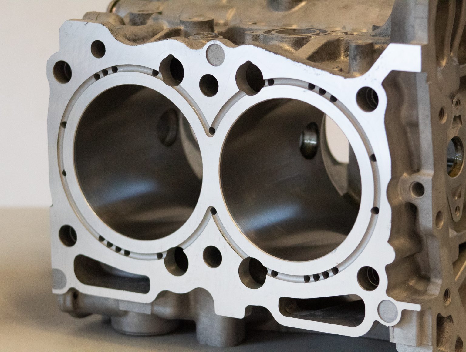 Closed deck Subaru engine case conversion - AA Performance Project : AA ...