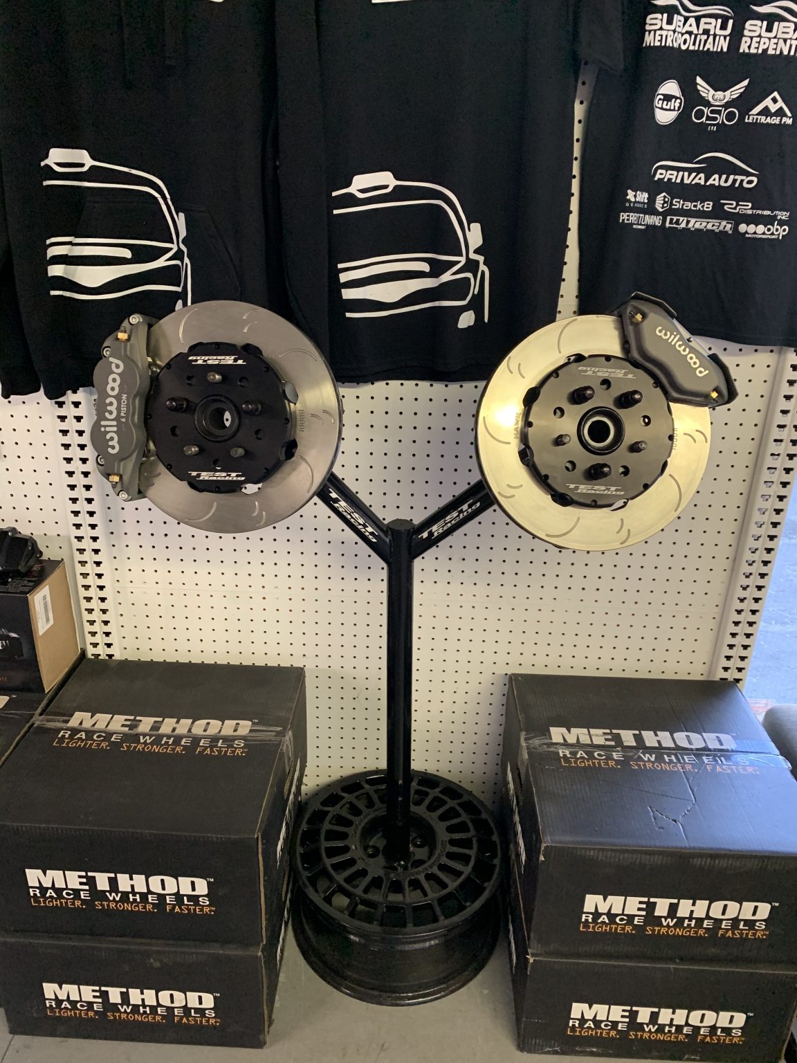 Brake rotor hats & radial adapters - Test racing - AA Performance : AA ...